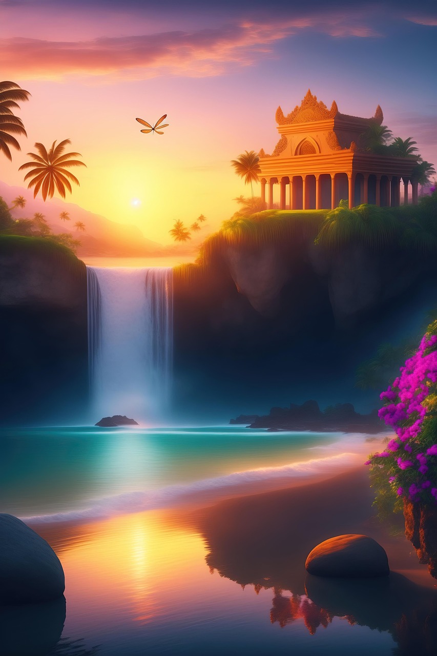 Download Ai Generated Nature Wallpaper Royalty-Free Stock Illustration ...