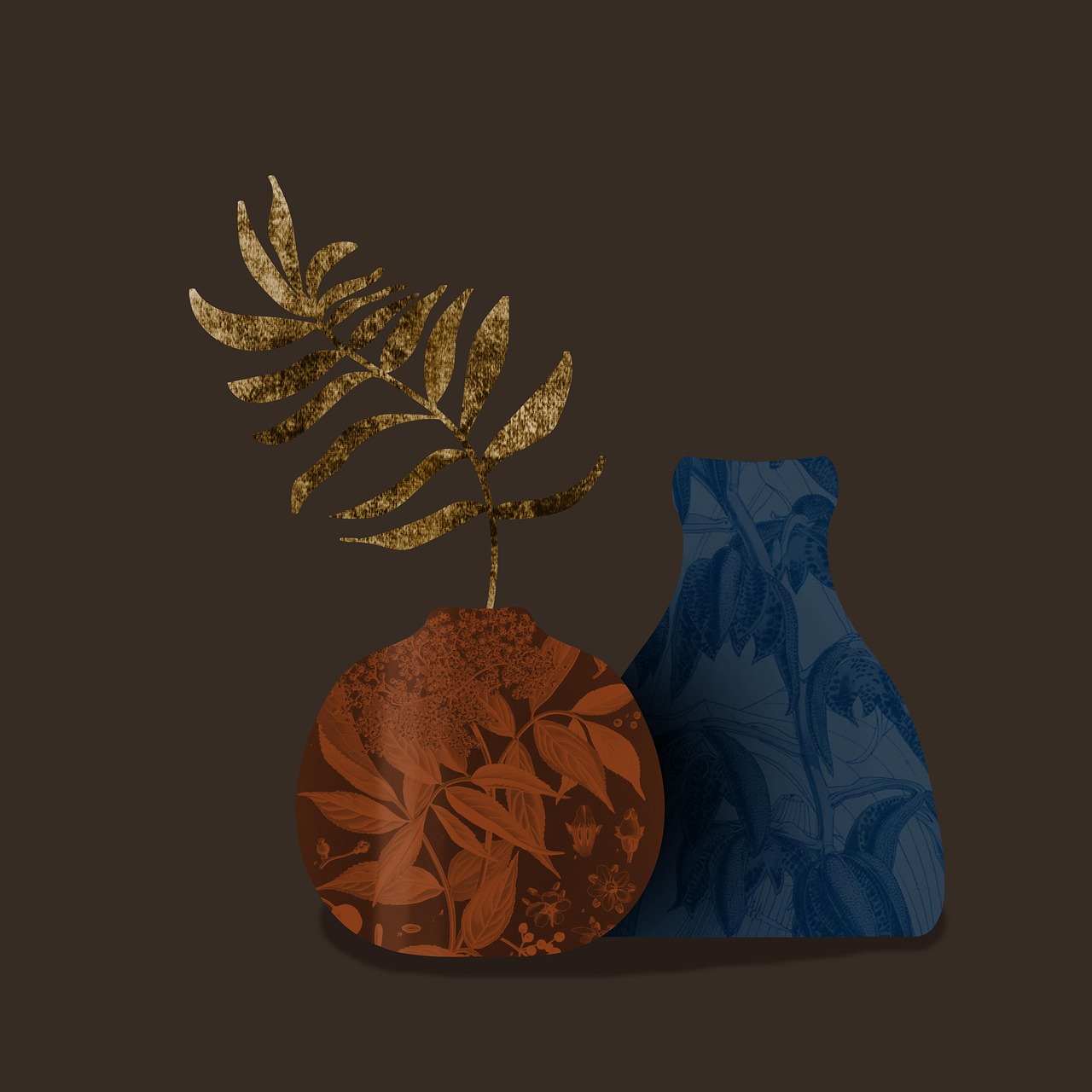 Download Grunge, Botanical, Vase. Royalty-Free Stock Illustration Image ...