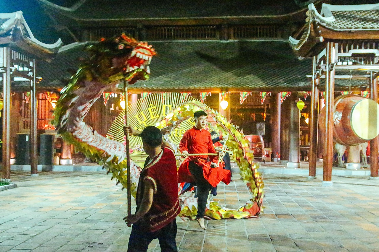 Lion Dragon Dance Free Photo On Pixabay Pixabay