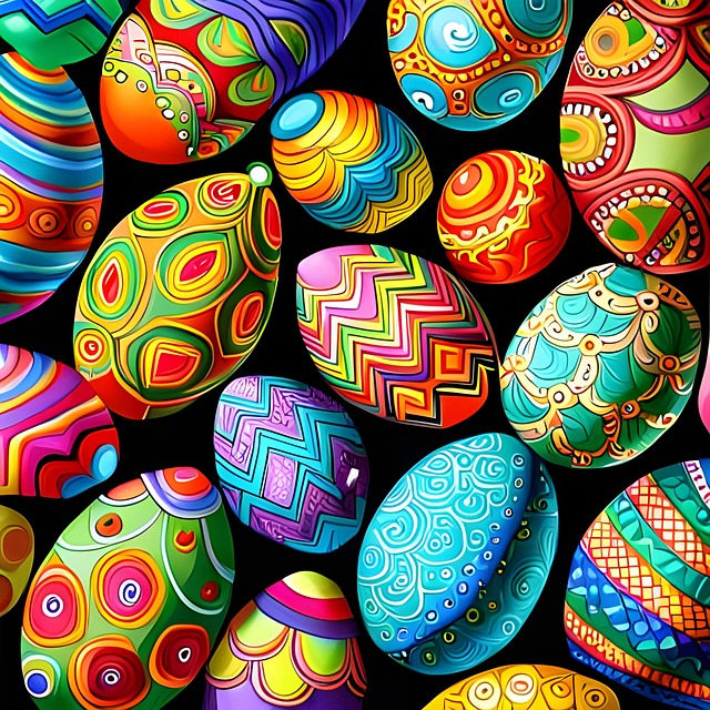 Download Colored Colorful Eggs Royalty-Free Stock Illustration Image ...