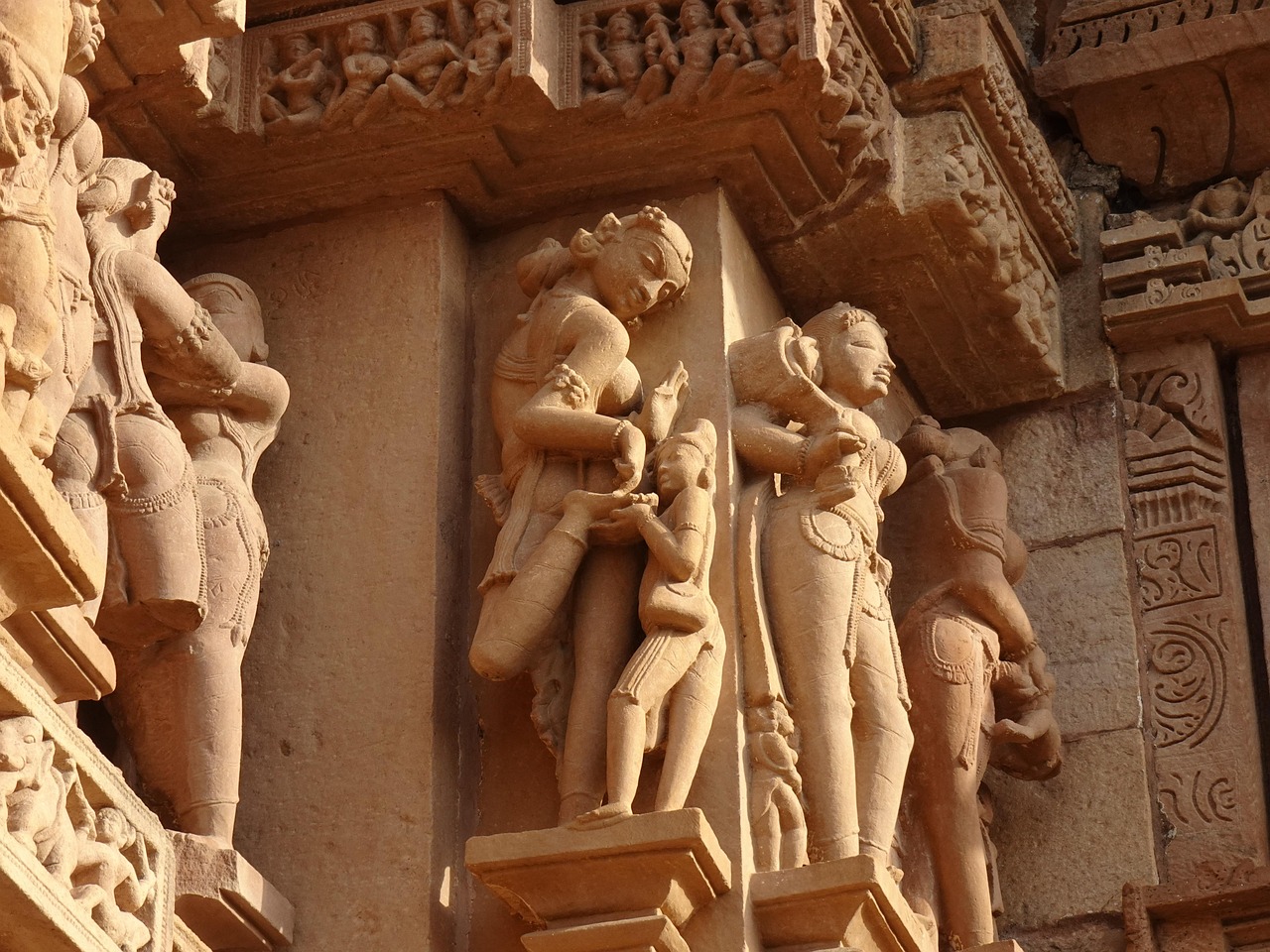 Khajuraho Lakshmana Tempel - Kostenloses Foto auf Pixabay - Pixabay