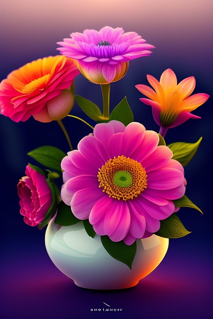 Bunga Digital Alam Ai - Gambar gratis di Pixabay - Pixabay