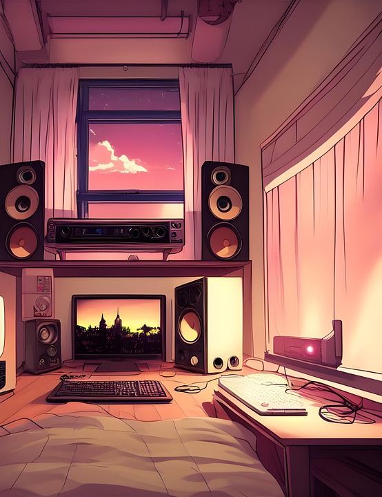 Download Portrait, Lofi, Chill. Royalty-Free Stock Illustration Image ...