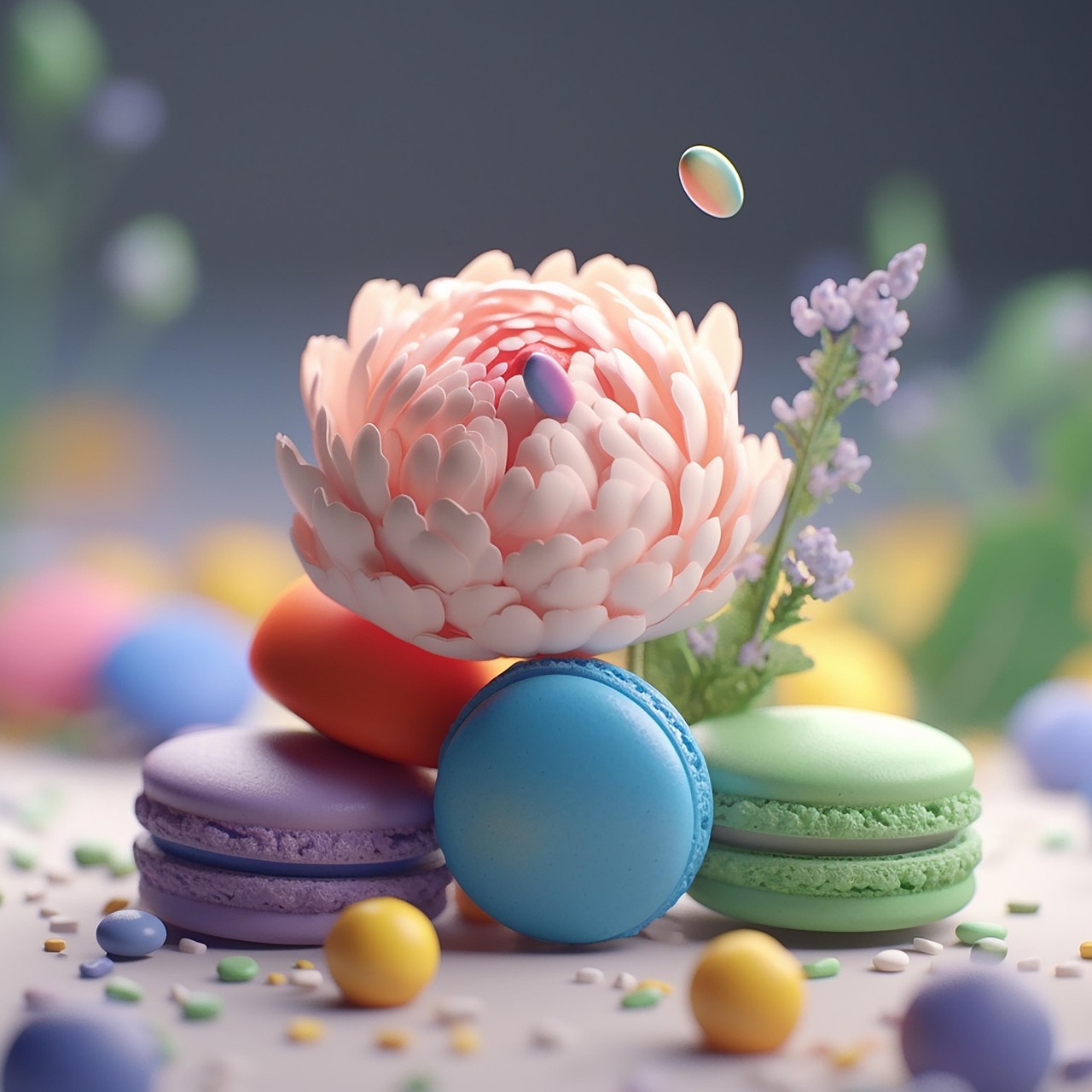 Download Ai Generated, Flower, Nature. Royalty-Free Stock Illustration ...