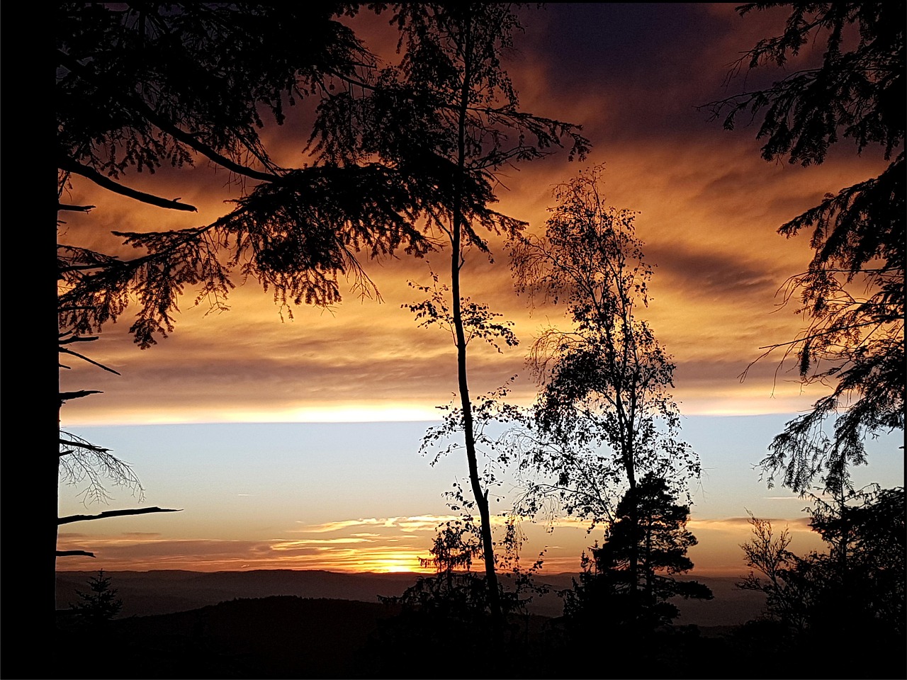 Sunset Landscape The Shade - Free photo on Pixabay - Pixabay