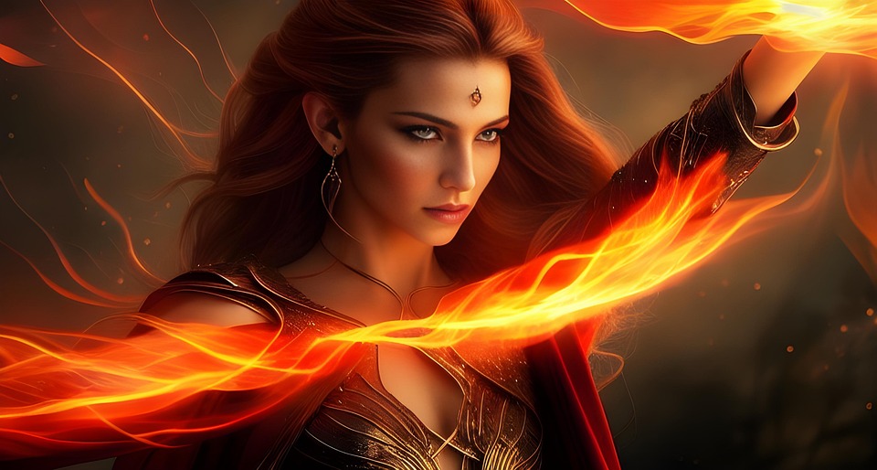 Femme Magicien Feu - Image gratuite sur Pixabay - Pixabay