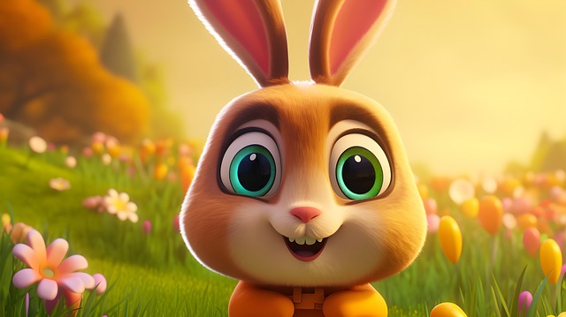 Cartoon Animals Easter - Free image on Pixabay
