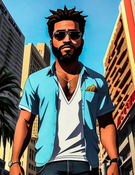 Download Ai Generated, Man, Gta. Royalty-Free Stock Illustration Image ...