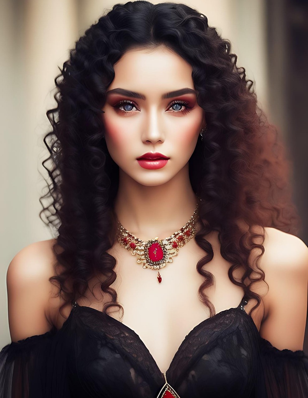Mujer Dama Pelo Negro - Imagen gratis en Pixabay - Pixabay