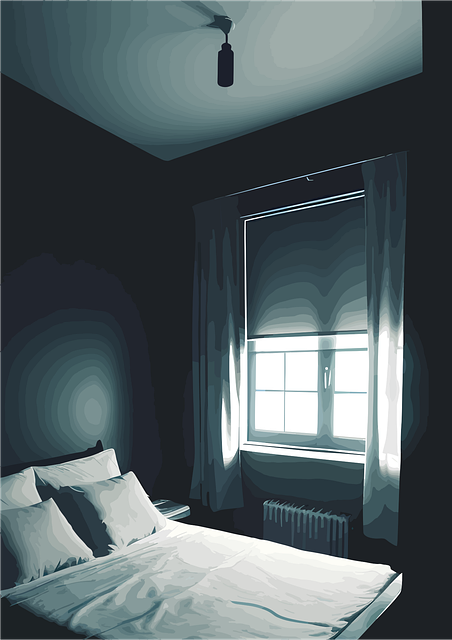 Download Room, Vectorized Digital Art, Night. Royalty-Free Vector ...