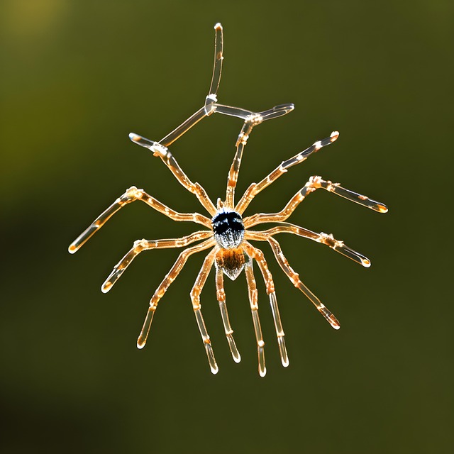 Spider Translucent Glass Free Photo On Pixabay