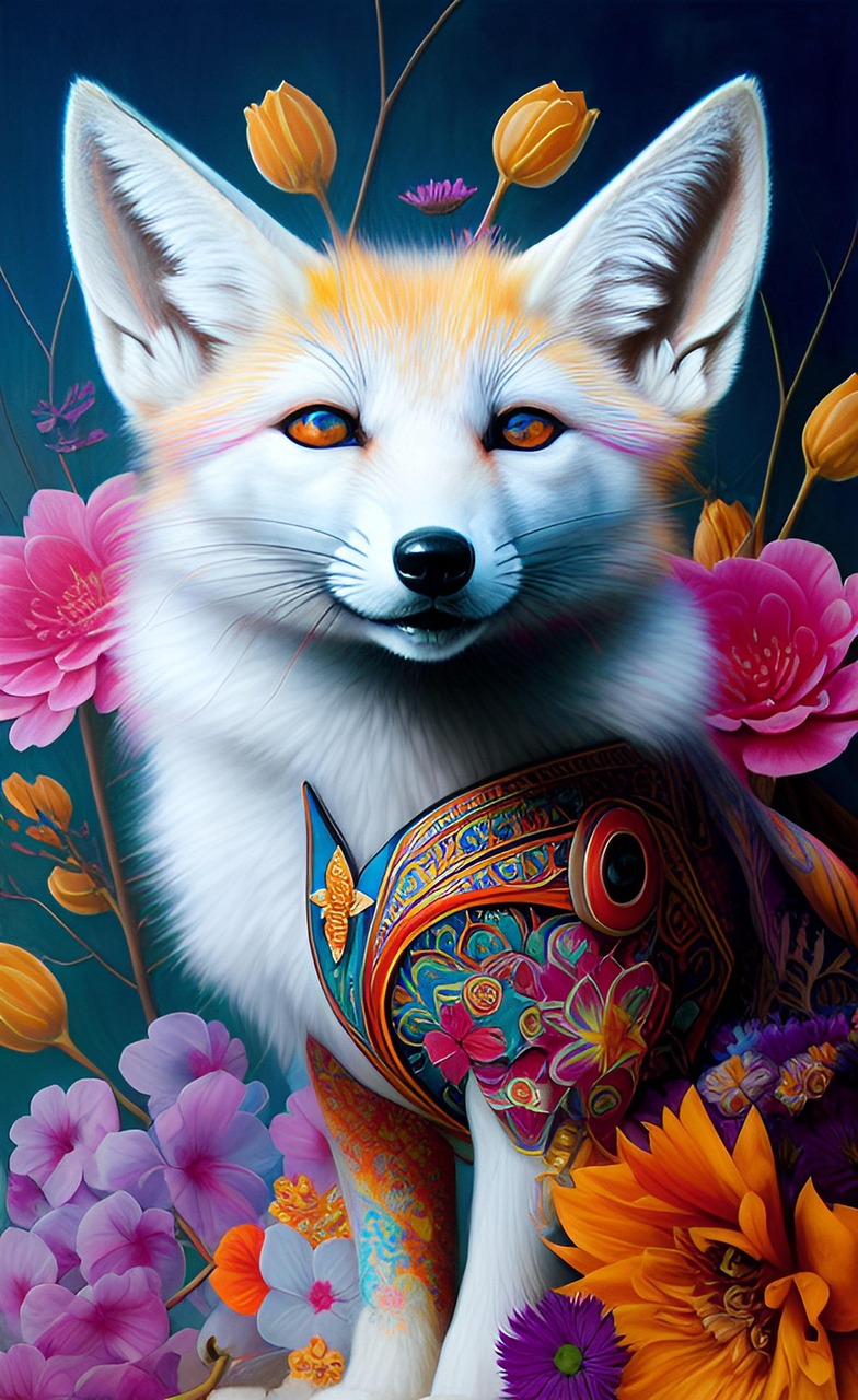 Download Fox, Arctic Fox, White Fox. Royalty-Free Stock Illustration ...