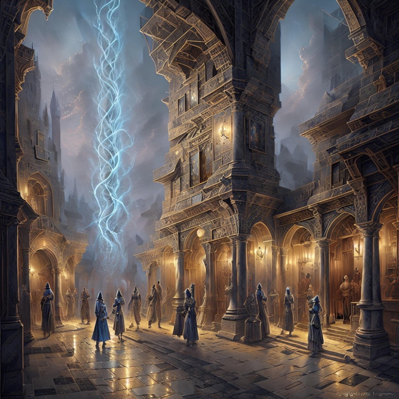 Download Fantasy, People, Mysticism. Royalty-Free Stock Illustration ...