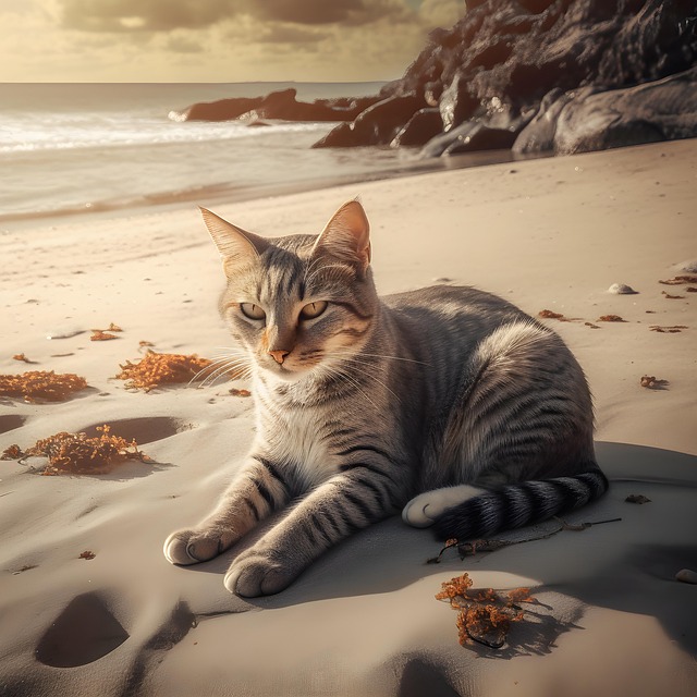 Chat Mer Les Vagues - Image gratuite sur Pixabay - Pixabay