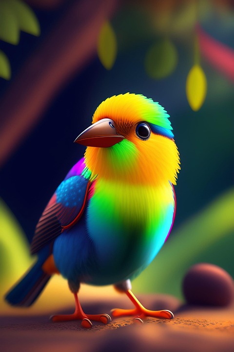 Download Ai Generated Bird Little Bird Royalty-Free Stock Illustration ...