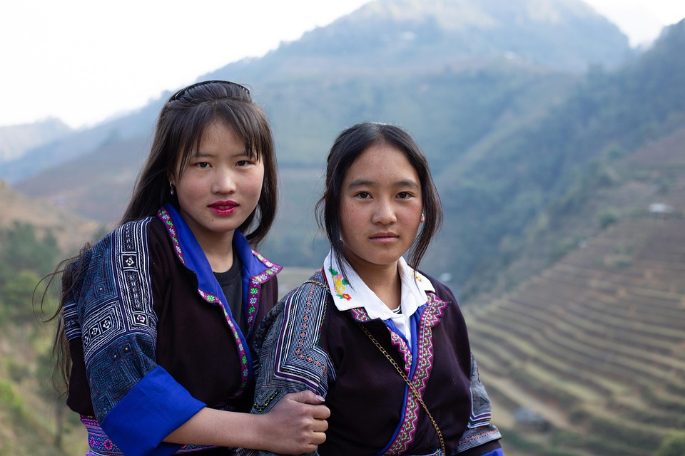 Girls Rice Terraces Women - Free photo on Pixabay