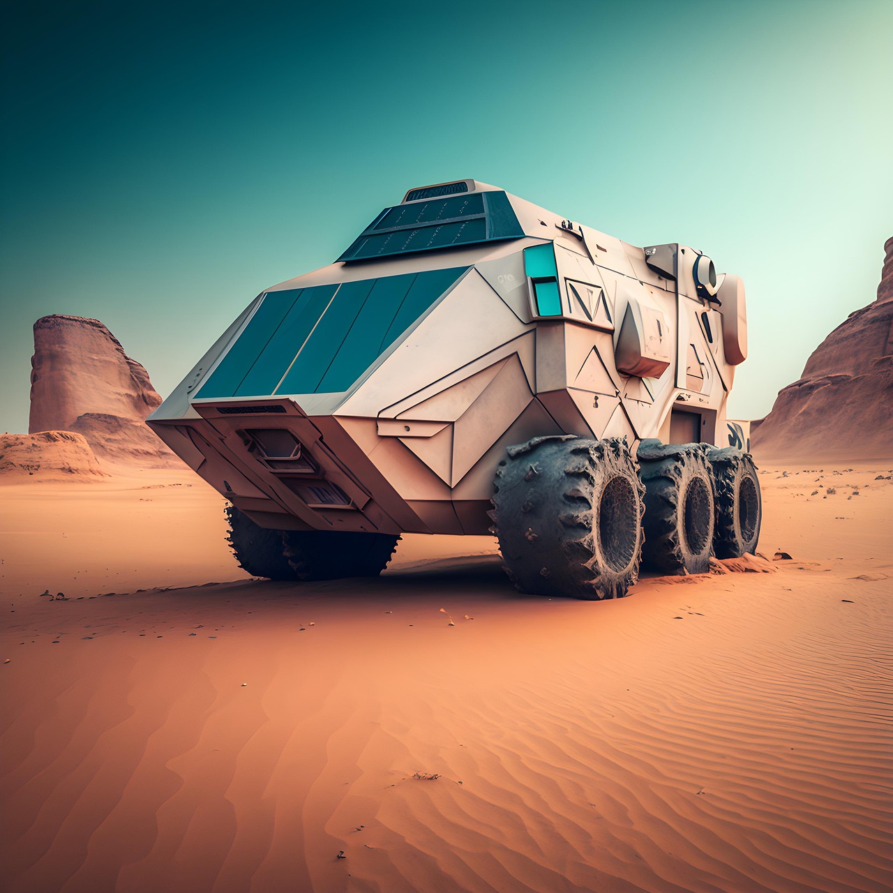 Download Truck, Mars, Planet. Royalty-Free Stock Illustration Image ...