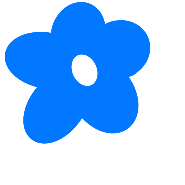 Download Flower, Simple, Blue. Royalty-Free Stock Illustration Image ...