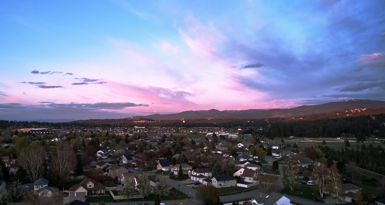 Sunset Arial Drone - Free photo on Pixabay - Pixabay