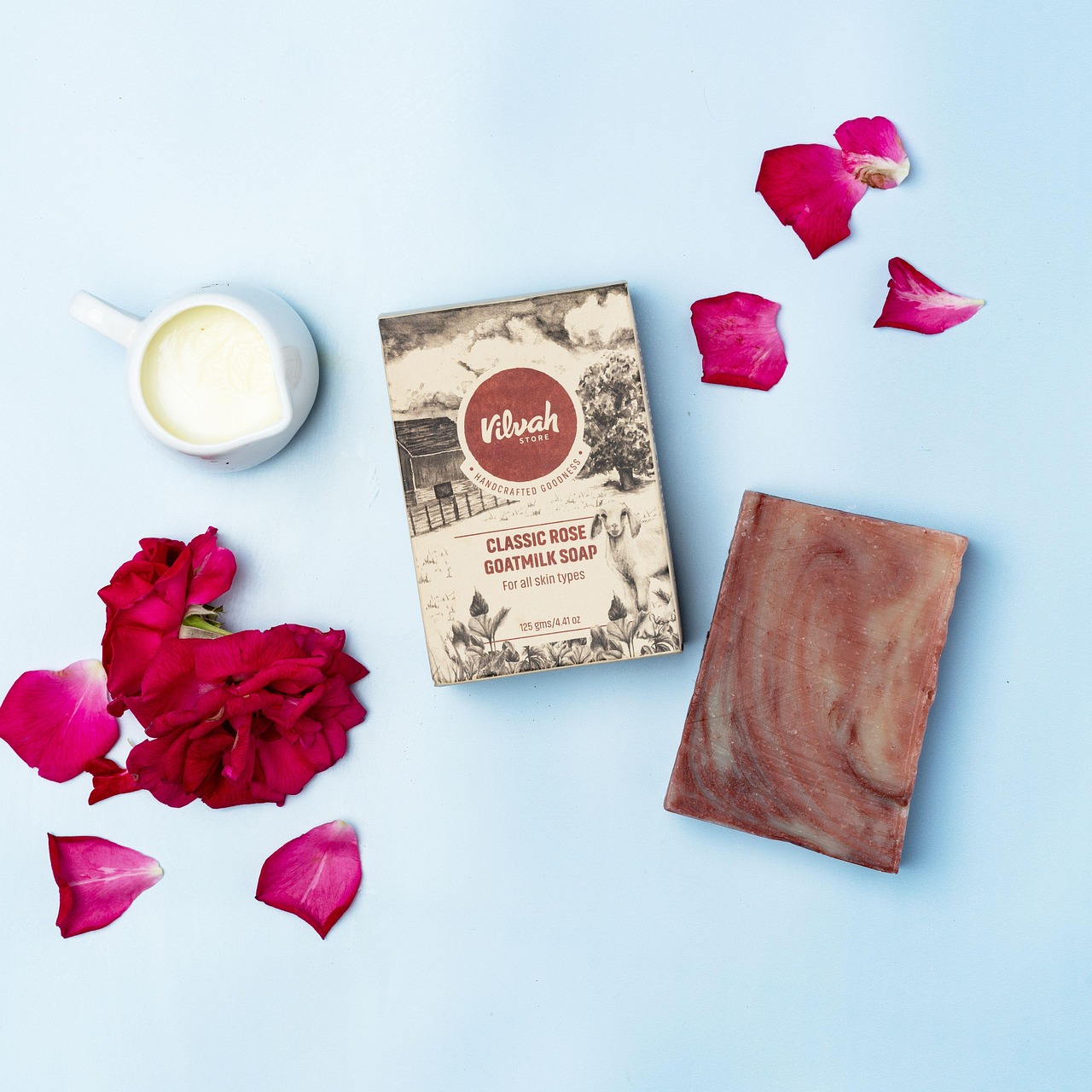 Rose Soap Goatmilk Handmade - Free photo on Pixabay - Pixabay