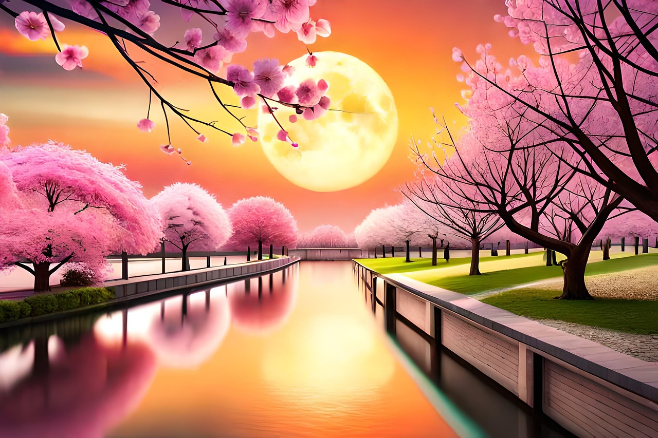 Moon River Trees - Free photo on Pixabay - Pixabay