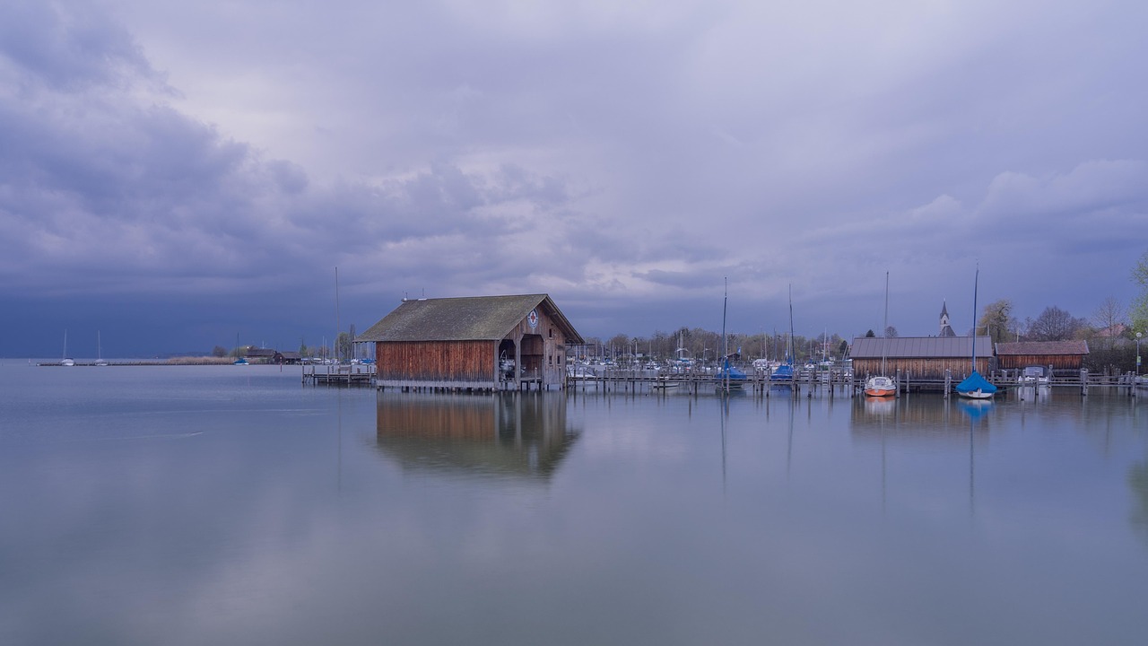 Lake Evening Atmosphere Boats - Free photo on Pixabay