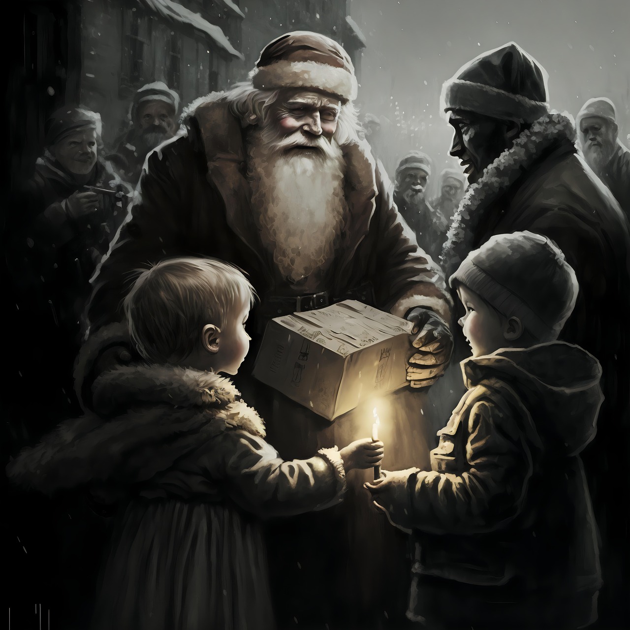 Download Ai Generated, Ai Image, Father Christmas. Royalty-Free Stock ...