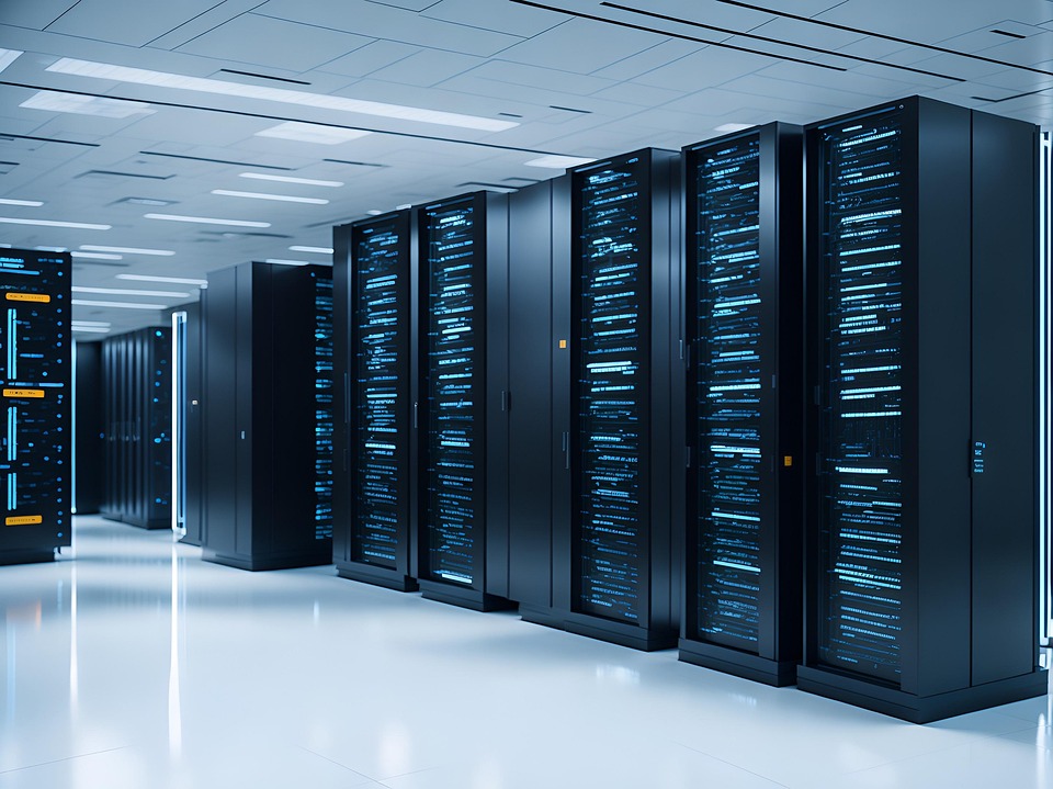 Download Ai Generated Data Centre Computer Royalty Free Stock