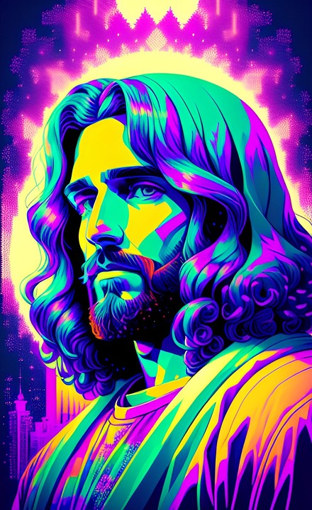 Download Beautiful, Jesus, Christ. Royalty-Free Stock Illustration ...
