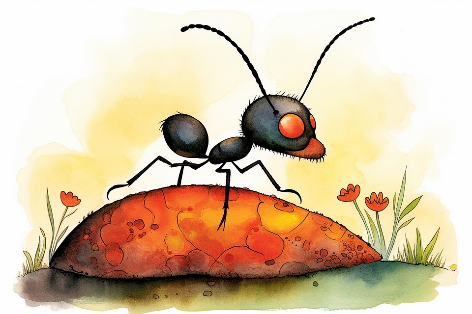 Ai Generované Karikatúra Mravec - Obrázok zdarma na Pixabay - Pixabay