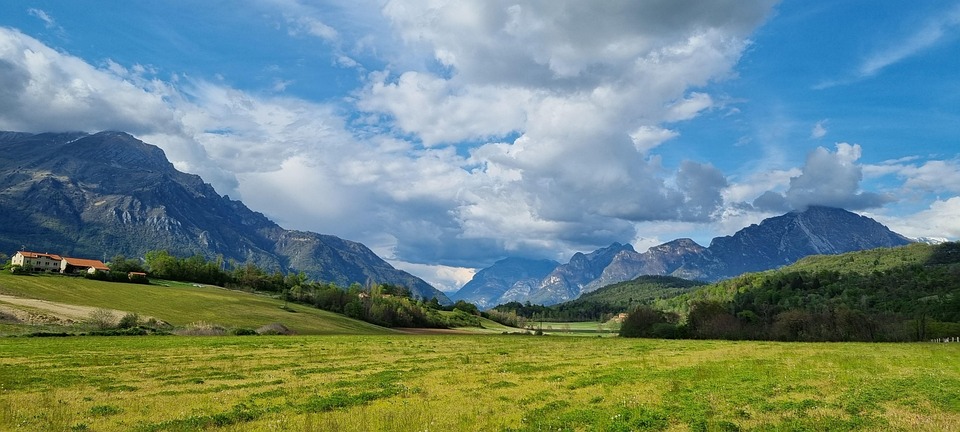 Lawn Sky Clouds - Free photo on Pixabay
