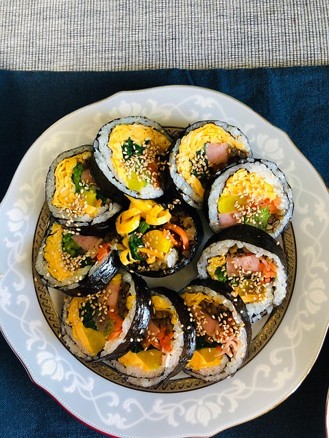 Republic Of Korea Food Kimbab Egg - Free photo on Pixabay - Pixabay