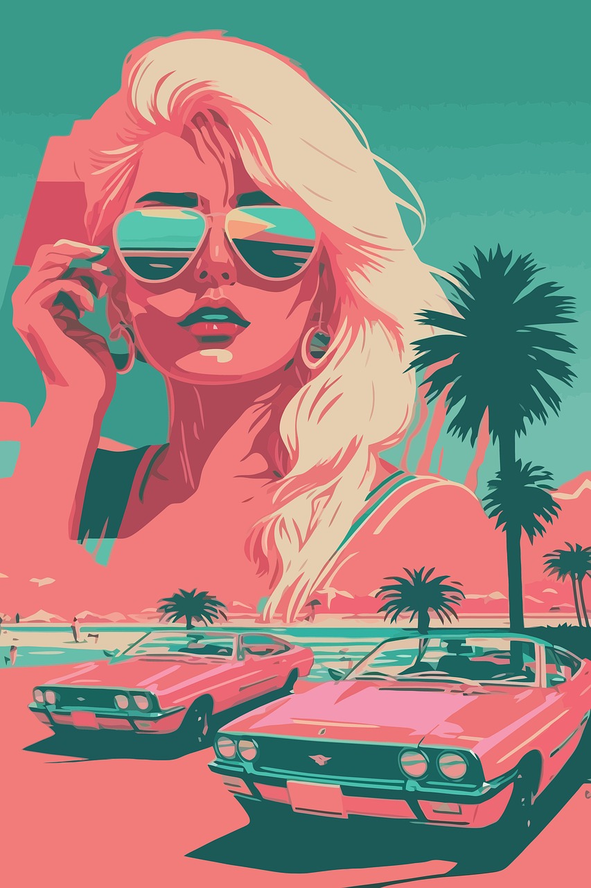 Download Woman Girl Poster Royalty Free Stock Illustration Image