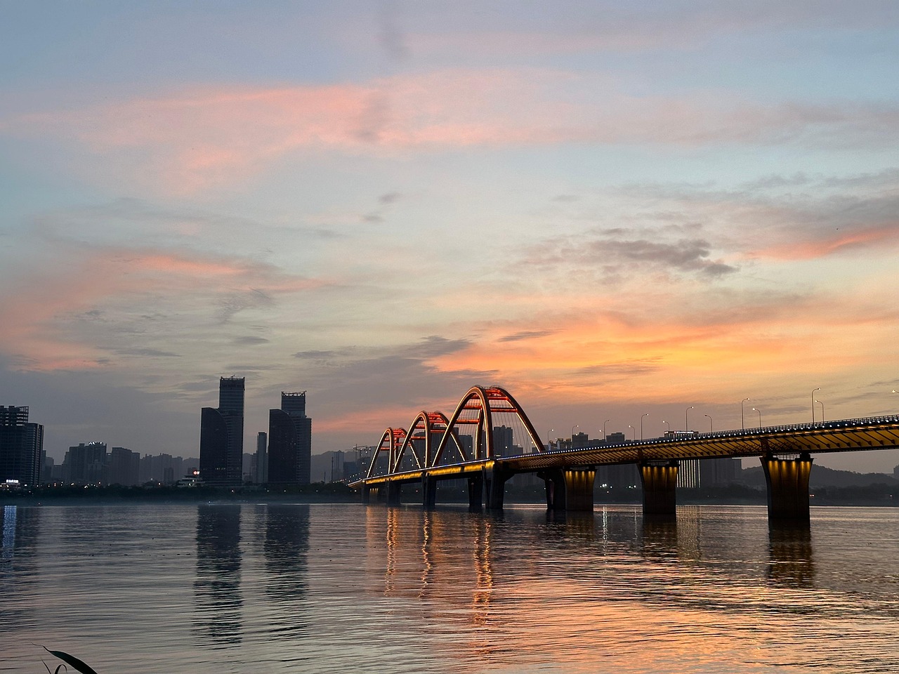 Fuyuan Road Bridge Nattvisning By - Gratis foto på Pixabay - Pixabay