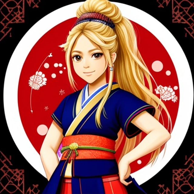 Download Shakira Anime Japanese Royalty-Free Stock Illustration Image ...