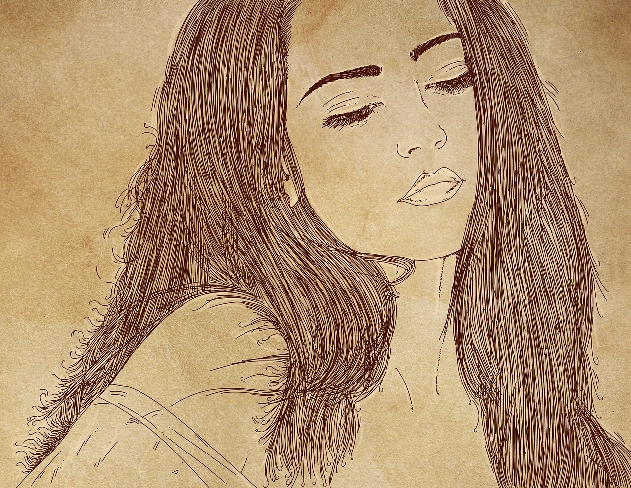Download Girl, Bella, Portrait. Royalty-Free Stock Illustration Image ...