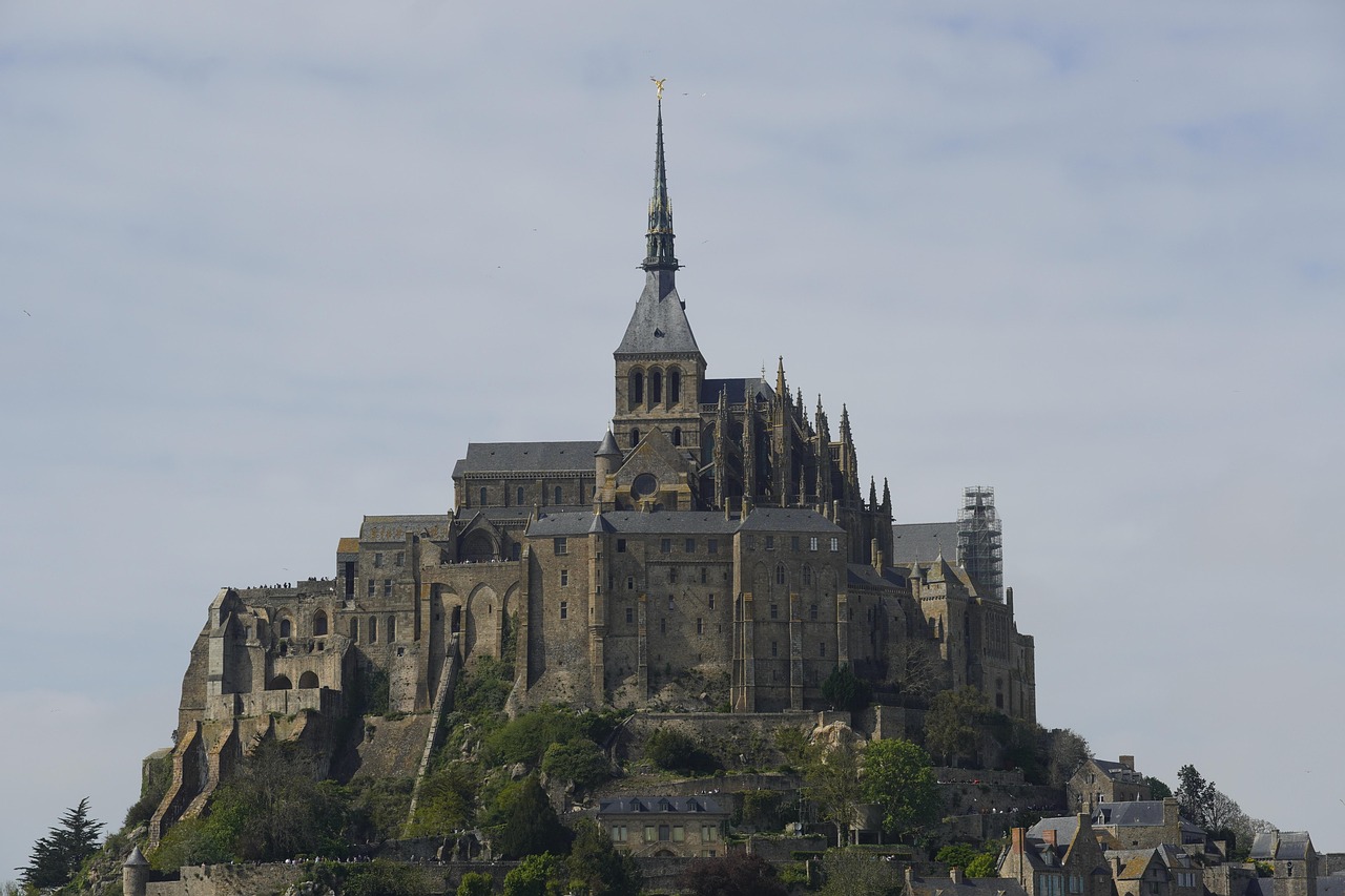 Mont Saint Michel Abtei Insel - Kostenloses Foto auf Pixabay - Pixabay