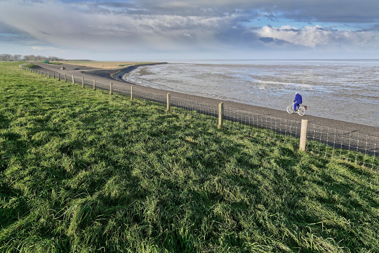Landschaft Deich Meer - Kostenloses Foto auf Pixabay - Pixabay