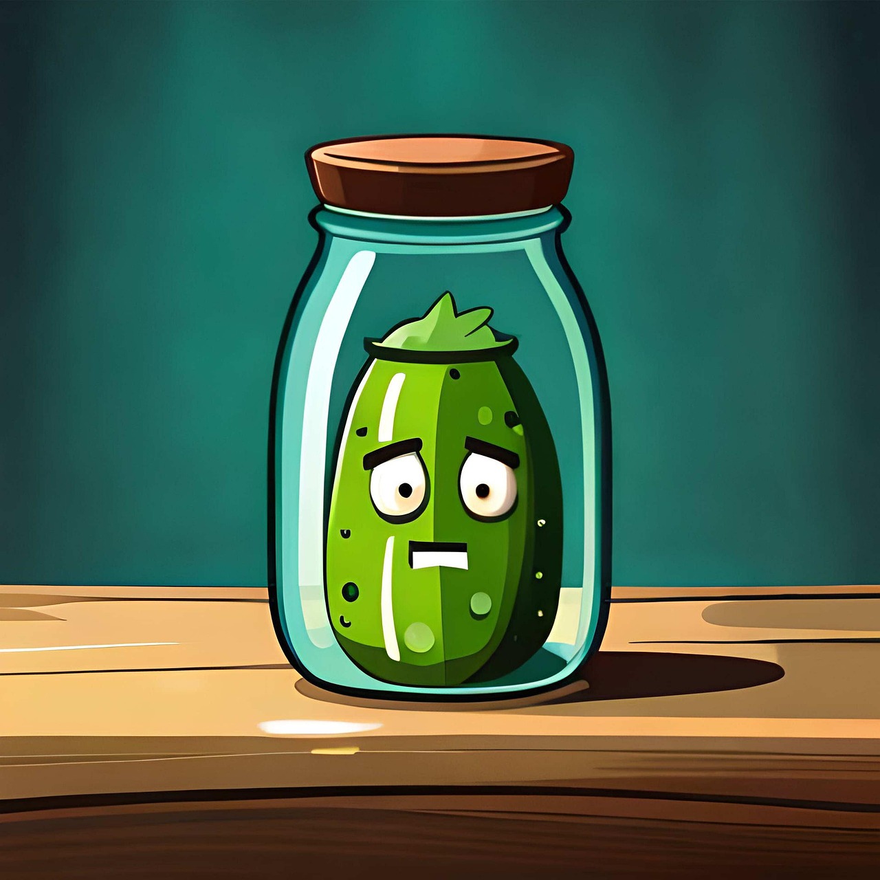 Download Ai Generated Pickles Cucumber Royalty Free Stock