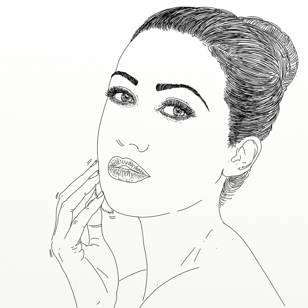 Woman Trick Bella Line - Free image on Pixabay