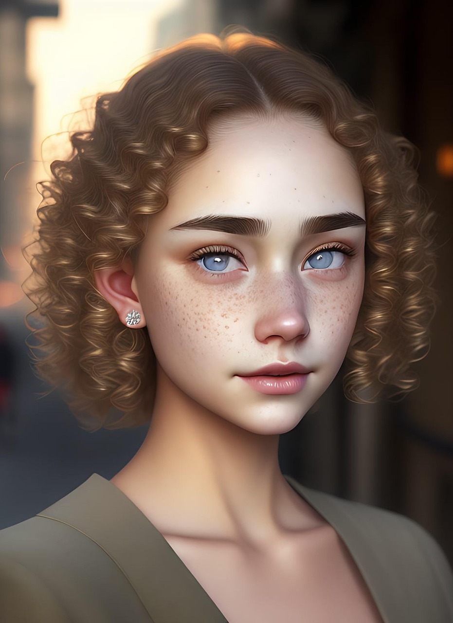 Download Curly Hair Woman Female Royalty Free Stock Illustration