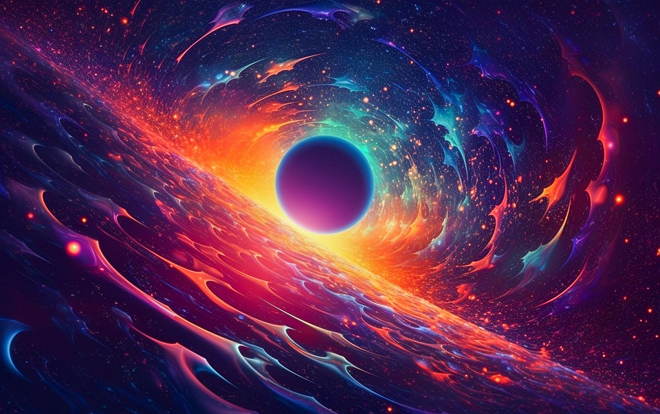 Download Universe Nature Landscape Royalty-Free Stock Illustration ...