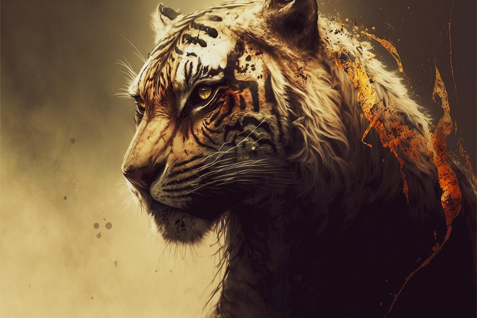 Download Tiger, Big Cat, Feline. Royalty-Free Stock Illustration Image ...