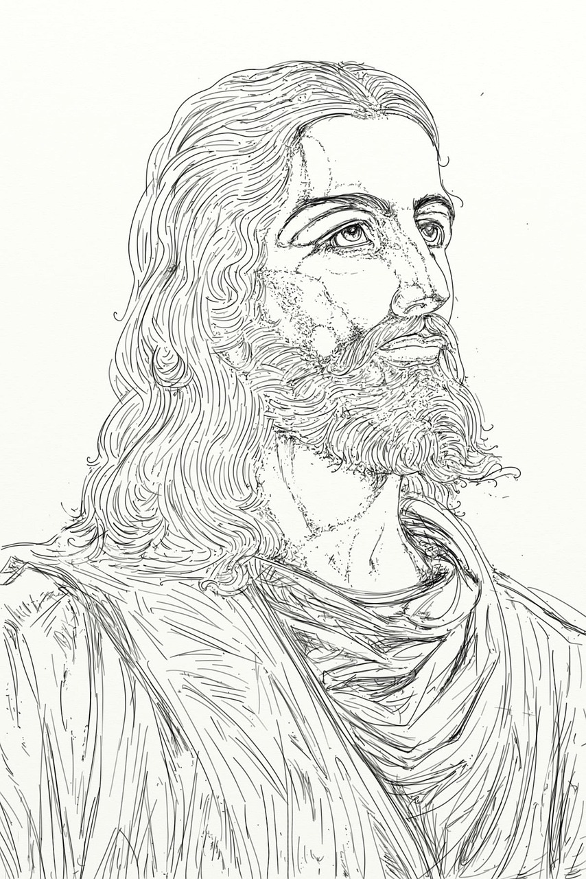 Explore 13+ Free Jesus Sketch Illustrations: Download Now - Pixabay