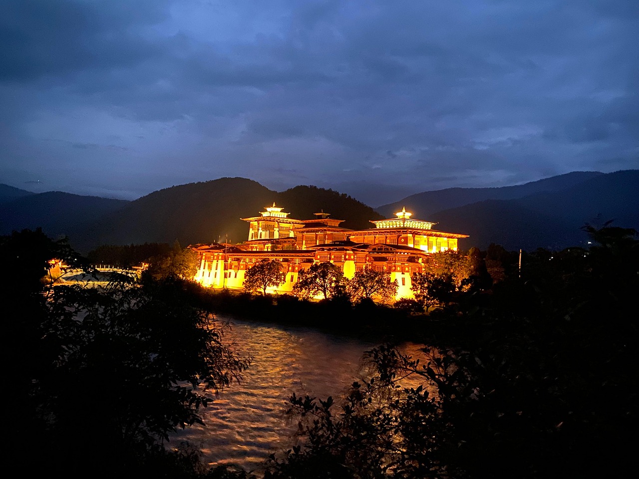 Punakha Dzong Winter Capital Free Photo On Pixabay Pixabay