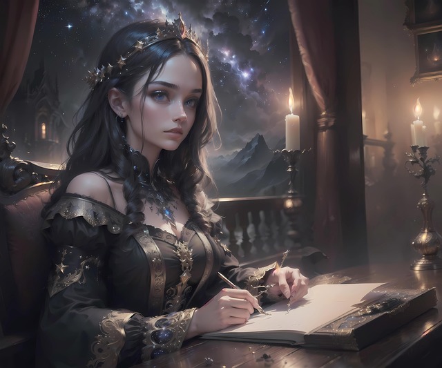 Medieval Woman Writing - Free image on Pixabay - Pixabay