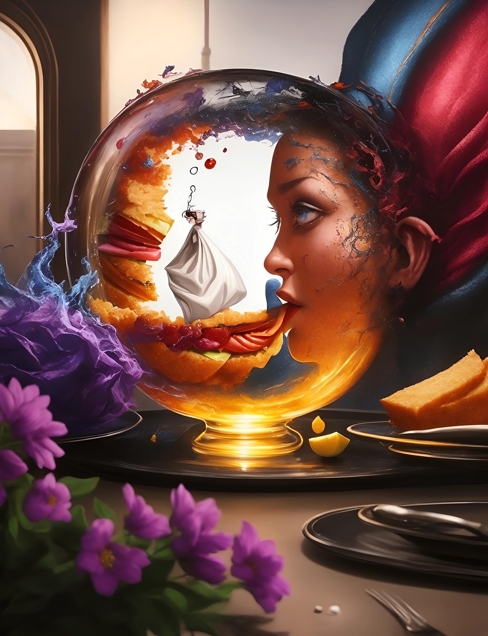 Download Food, Face, Model. Royalty-Free Stock Illustration Image - Pixabay
