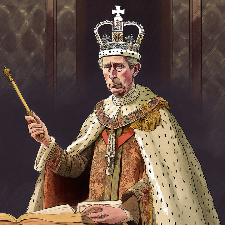Download King Charles Coronation Crown Royalty-Free Stock Illustration ...