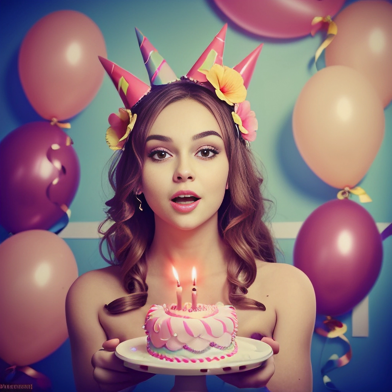 Happy Birthday Lady Party Happy Birthday Lady Party
