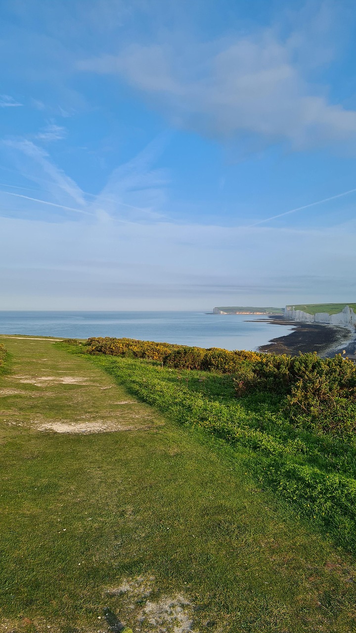 Sussex Blue Sky Cliffs - Free photo on Pixabay - Pixabay